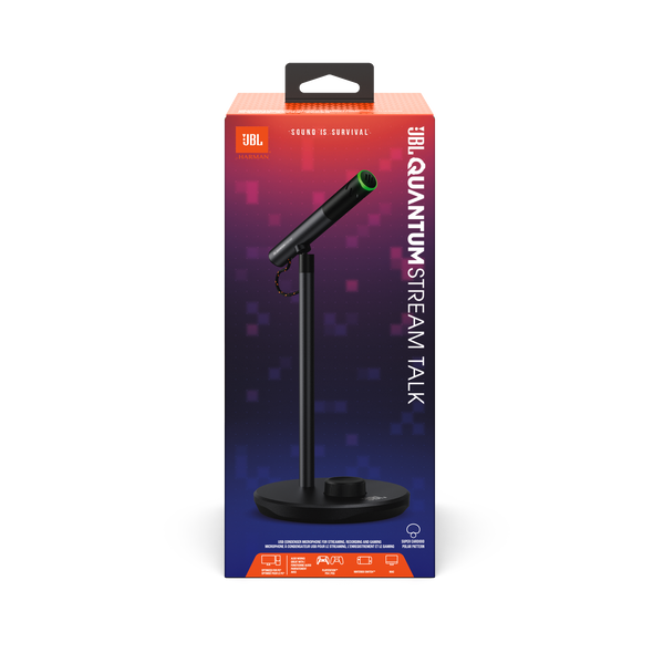 JBL Quantum Stream Talk | USB condenser microphone for streaming, recording and gaming.